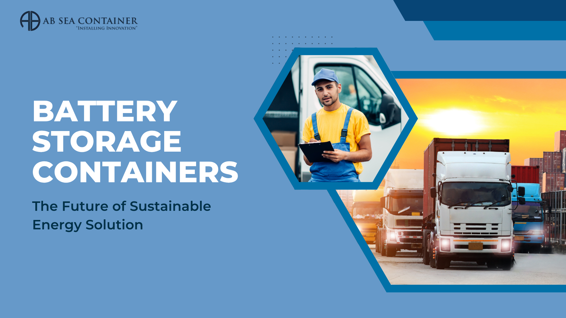 Battery Storage Containers for Sustainable Energy