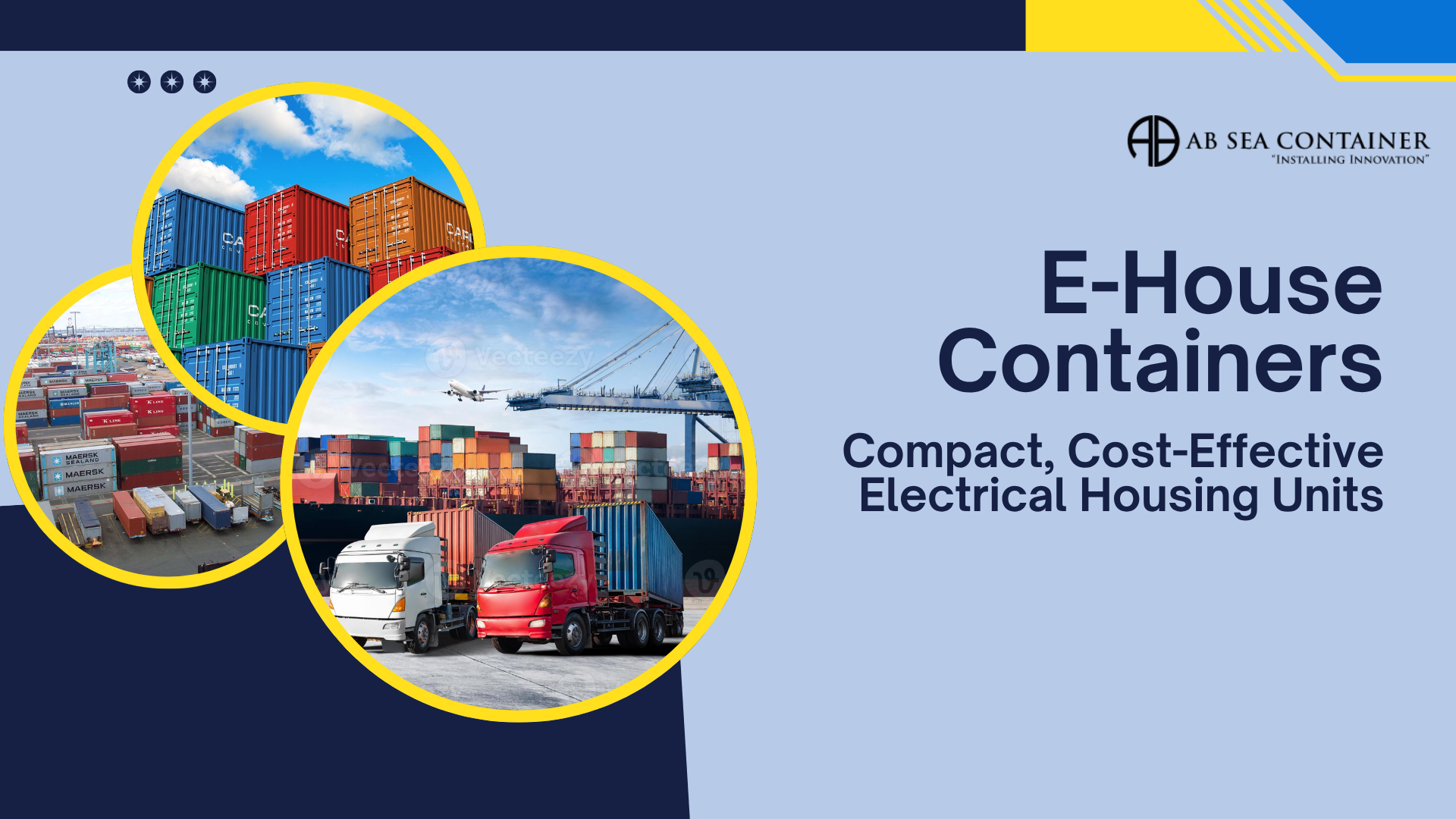E-House Containers: Smart Electrical Solutions | AB Sea